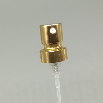 China Gold and Silver Crimp Perfume Pumps for High-End Packaging for sale