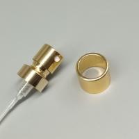 China Electroplated Perfume Pump with Metal Collar for Premium Perfume for sale