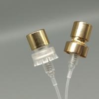 China Electroplated Perfume Pump with Metal Collar for Premium Perfume for sale