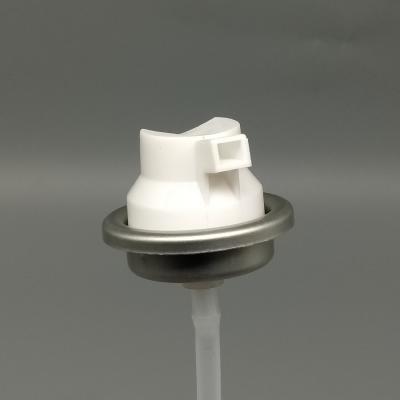 China Low-Force Actuation Valve, Easy-Press Foam Head for Comfort Shaving Cream - Light Touch & Senior-Friendly Dispenser for sale