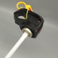 China High-Pressure Reinforced Male Fire Extinguisher Valve for CO2 and Special Hazard Systems with Safety Rupture Disc for sale