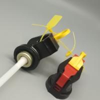China Lightweight Aluminum Male Fire Extinguisher Valve for Commercial Buildings and Public Spaces with Tamper-Evident Seal for sale