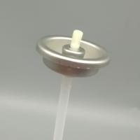 China 1 Inch Tinplate And Aluminum Aerosol Valve For Powder Spray Applications for sale