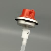China Multi-Directional 360 Degree Car Care Aerosol Valve With Actuator For Interior & Engine Cleaning for sale