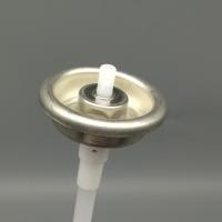 China Robust 360-Degree Aerosol Valve with Heavy-Duty Actuator for Industrial-Grade Lubricants and Chemicals with Leak-Free Performance for sale