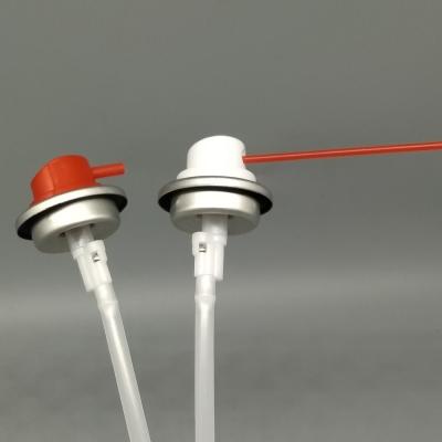 China 360 Degree Aerosol Valve With Actuator For Car Detailing And Maintenance for sale