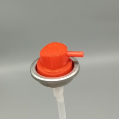 China High-Output 360-Degree Aerosol Valve with Wide-Fan Actuator for Industrial Coatings and Protective Sprays with Uniform Film Formation for sale