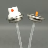China 1 Inch Aerosol Valve for Auto Interior Care Dashboard Wax Cleaner for sale