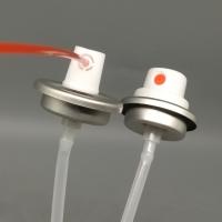 China Dashboard Polish & Wax Aerosol Valve With High Compatibility For Car Care Formulas for sale
