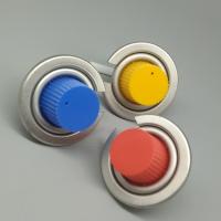 China 1 Inch Industrial Butane Gas Valve With Cap For Butane Cartridges for sale