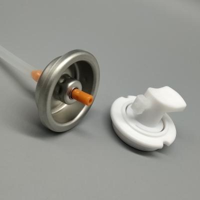 China Static-Dissipative Male paint valve for electronics enclosure spraying with precision adjustment for sale