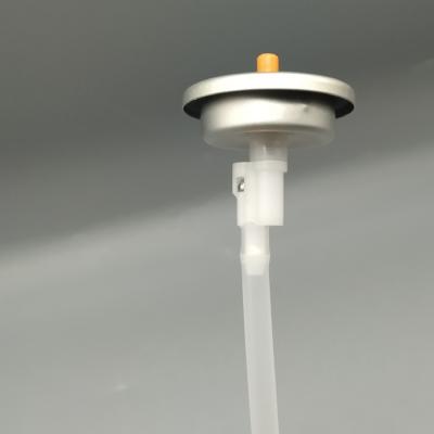 China 360 Degree Aerosol Valve With Actuator for Industrial Sprays With All Angle Dispensing for sale