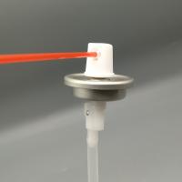 China 360 Degree Aerosol Valve With Actuator for Industrial Sprays With All Angle Dispensing for sale