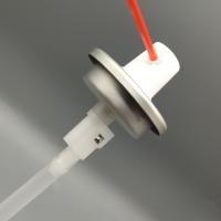 China Full Direction Aerosol Valve With Actuator for Automotive Cleaners and Workshop Chemicals for sale