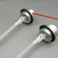 China Full Direction Aerosol Valve With Actuator for Automotive Cleaners and Workshop Chemicals for sale