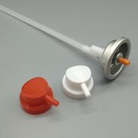China Professional Finish 360 Degree Aerosol Valve With Actuator for Automotive Detailing Products with Wide, Even Fan Pattern for sale