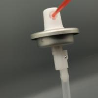 China Chemical-Resistant 360 Degree Aerosol Valve With Actuator for Agricultural Sprays and Protective Coatings with Extended Reach Actuator for sale
