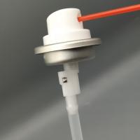 China Sterilizable 360 Degree Aerosol Valve With Actuator for Medical Disinfectants and Cleanroom Solutions with Fine Mist and Leak-Proof Seal for sale