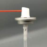 China Sterilizable 360 Degree Aerosol Valve With Actuator for Medical Disinfectants and Cleanroom Solutions with Fine Mist and Leak-Proof Seal for sale