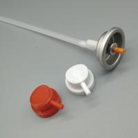 China All Angle Aerosol Valve With High Performance Actuator for Upside Down and Side Spray Use for sale