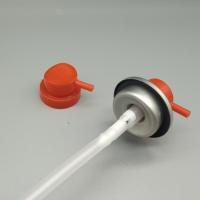 China Ergonomic and Versatile 360 Degree Aerosol Valve With Actuator for Household Cleaners and DIY Projects with Wide Fan Spray for sale