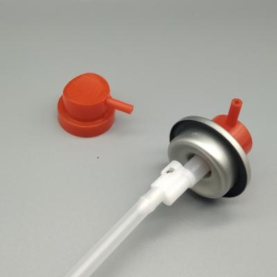 China Corrosion-Resistant 360 Degree Aerosol Valve With Actuator for Marine Lubricants and Saltwater Protection with Sealed Actuator Housing for sale
