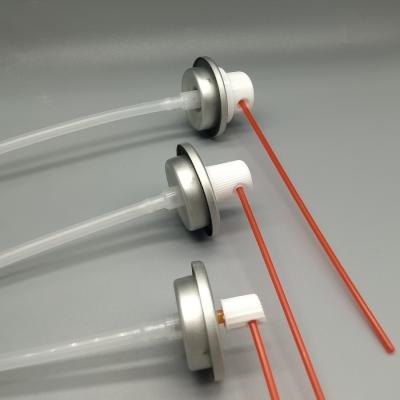China Automotive Injector Cleaner Aerosol Valve With Superior Chemical Resistance for Solvent Formulations for sale