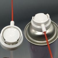 China Leak Proof Aerosol Valve with Adjustable Spray and One Inch Mounting Cup for WD-40 Lubricant Cans for sale
