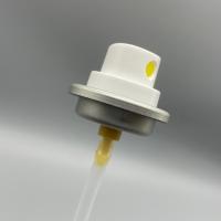 China Aerosol Hair Sheen Spray Valve Fine Mist Dispensing Control for Haircare Products for sale