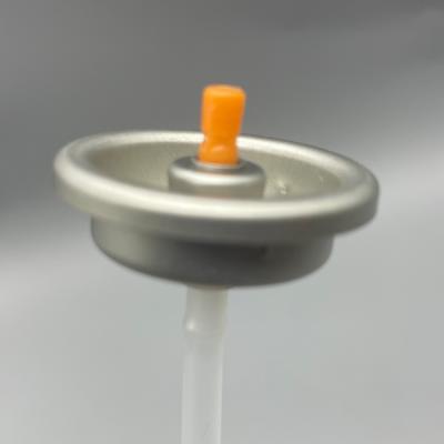 China Aerosol Hair Sheen Spray Valve Fine Mist Dispensing Control for Haircare Products for sale