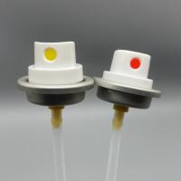 China Aerosol Hair Sheen Valve Precision Spray Valve for Hair Shine and Conditioning Sprays for sale