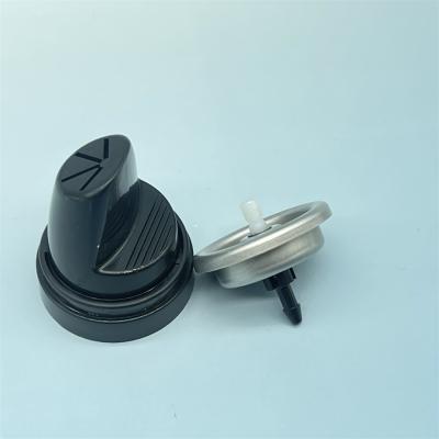 China High-Performance Hair Mousse Inverted Aluminum Valve for Professional Stylists with Leak-Proof for sale