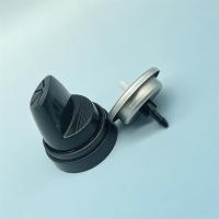 China Durable Hair Mousse Inverted Aluminum Valve for Cosmetic Brands with Anti-Corrosion Coating for sale