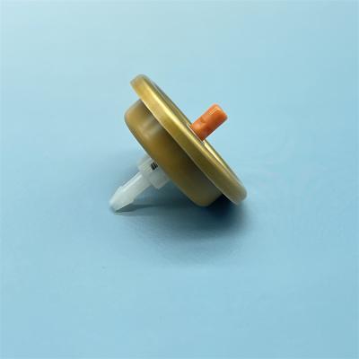 China Durable Hair Mousse Inverted Aluminum Valve for Cosmetic Brands with Anti-Corrosion Coating for sale