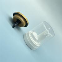 China Durable Hair Mousse Inverted Aluminum Valve for Cosmetic Brands with Anti-Corrosion Coating for sale