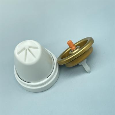 China Eco-Friendly 1.2mm Orifice Aerosol Spray Valve for Clog-Resistant Hair Mousse Dispenser for sale