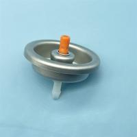 China Aerosol Hair Mousse Inverted Aluminum Valve with Uniform Output Performance for sale
