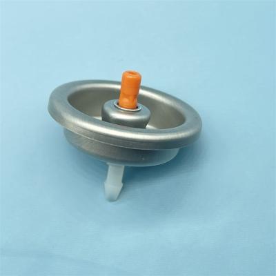 China Aerosol Hair Mousse Inverted Aluminum Valve with Uniform Output Performance for sale