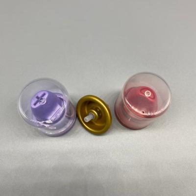 China Inverted Aerosol Hair Mousse Aluminum Valve for Cosmetic Foam Spray Packaging for sale