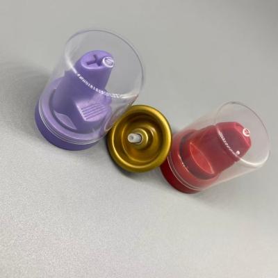 China Inverted Aluminum Valve for Hair Mousse with 360-Degree Dispensing and Bag-on-Valve Compatibility for sale