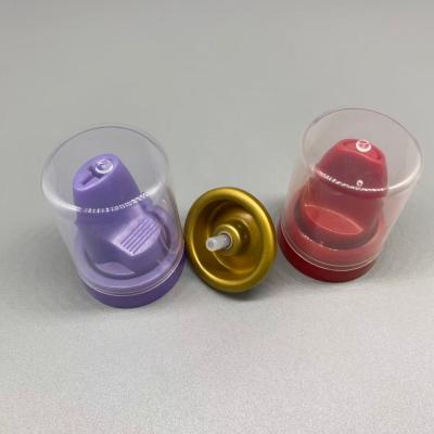 China Aluminum Hair Mousse Valve with 360-Degree Dispensing and Bag-on-Valve Compatibility for Professional Styling for sale