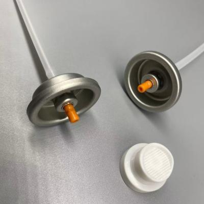 China Precision Mist Anti-Clogging Nozzle Chemical-Resistant Aerosol Hair Glue Spray Valve for Wig and Toupee Attachment for sale