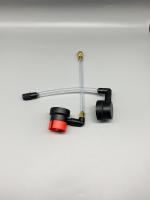 China Industrial Brass Tire Inflator Valve with Secure Locking System and Ergonomic Grip for sale