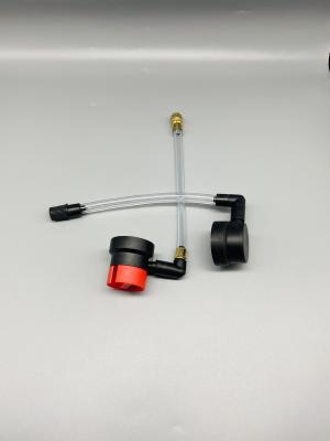 China Industrial Brass Tire Inflator Valve with Secure Locking System and Ergonomic Grip for sale