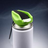 China Compact Fold-Down Trigger Actuator with Extension Tube for Precision Aerosol Spraying for sale