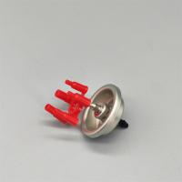 China Lighter Gas Valve With Red Adaptor, Portable Fuel Control Valve For Disposable & Reusable Lighters, High-Precision Lighter Valve With Color-Coded Adaptor for sale