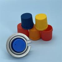 China Durable Butane Gas Valve with Tamper-Evident Seal and Leak-Proof DNM Nozzle for High-Pressure Tolerance for sale
