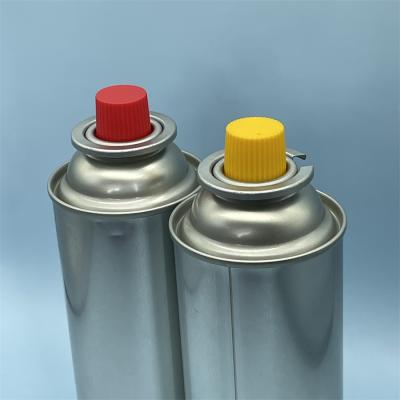 China Aerosol Butane Gas Valve with Tamper-Evident Seal, Leak-Proof DNM Nozzle, and High-Pressure Tolerance for Picnic Burners for sale