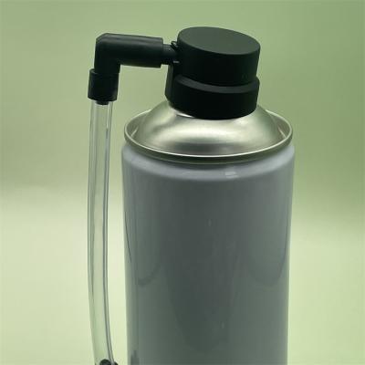 China High Pressure Tyre Inflator Aerosol Valve for Emergency Flat Tire Repair and Sealant Spray Can Applications for sale