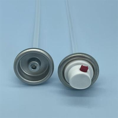 China Female Aerosol Valve for Automotive Spray Paint Cans with Smooth and Uniform Dispensing Performance for sale